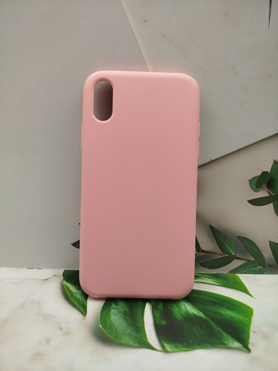 Чехол силиконовый, для iPhone XR, защита камеры, ударопрочный, светло-розовый