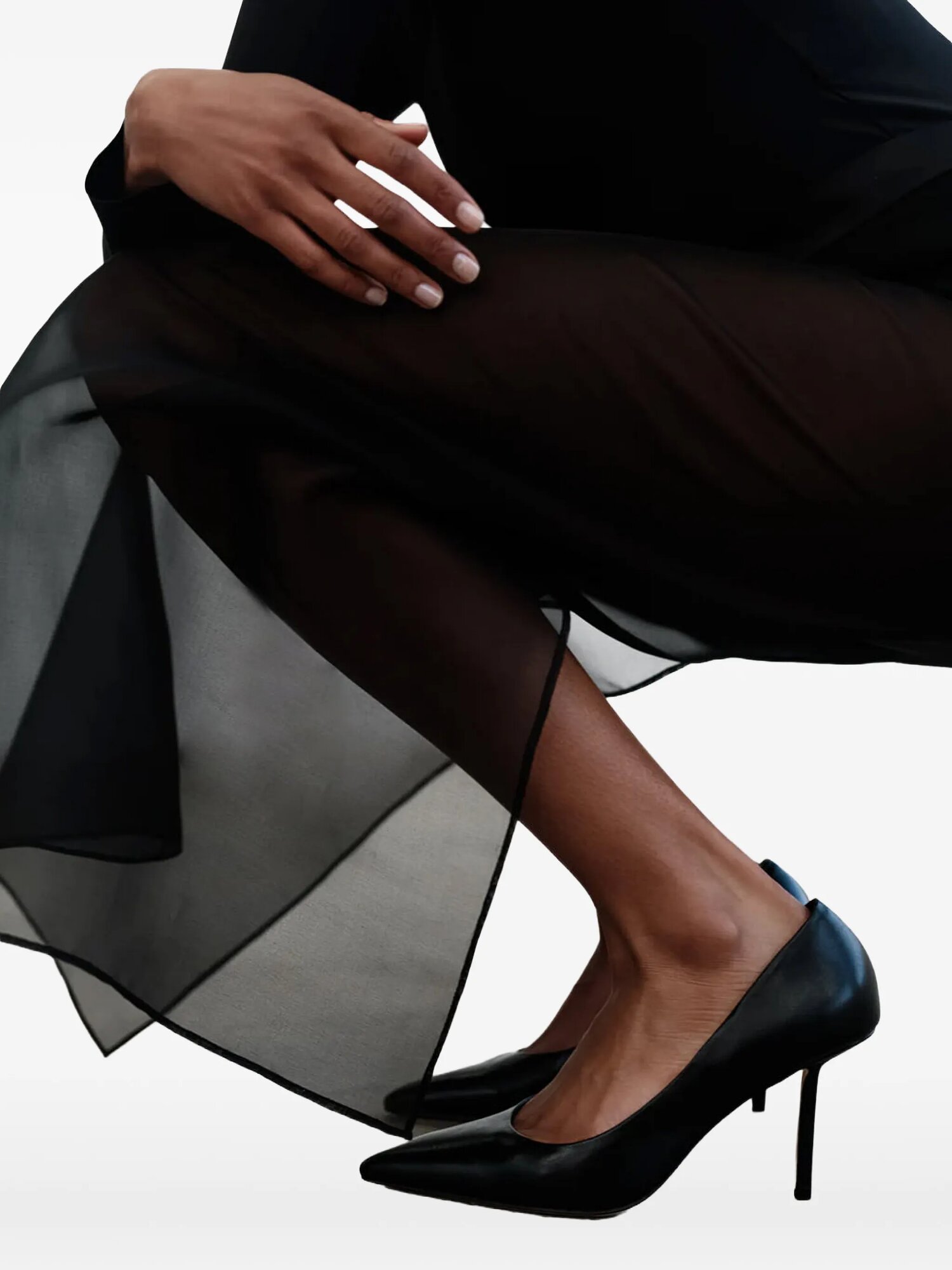 Туфли STUDIO AMELIA Vivonne pointed-toe heeled pumps, размер 41 — фото 1