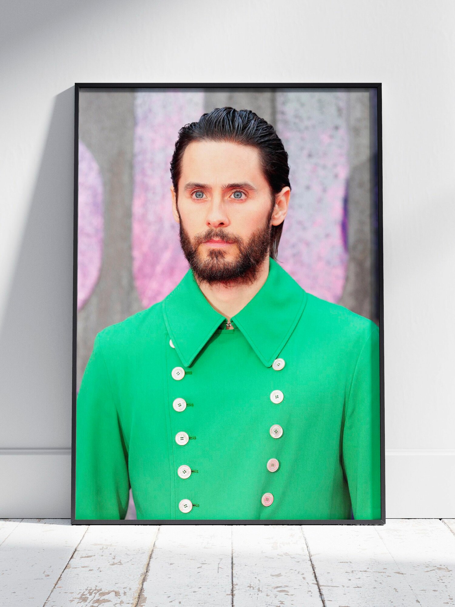 Плакат на стену для интерьера Джаред Лето (Jared Leto 9) - Постер по актеру фильма, кино, сериала формата A4 (21x30 см)