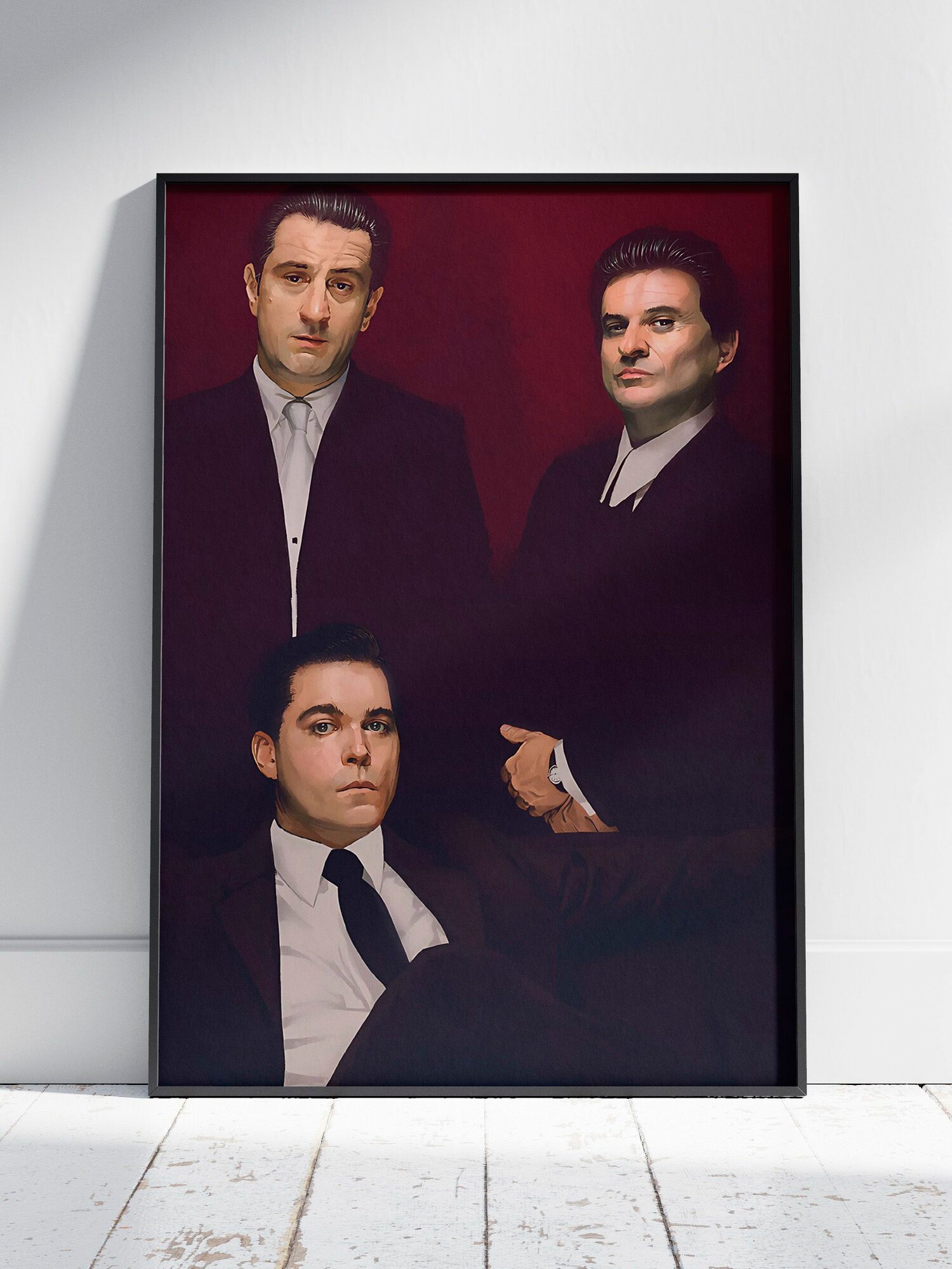 Плакат на стену для интерьера Славные парни (Goodfellas 13) - Постер по фильму и кино формата A4 (21x30 см)