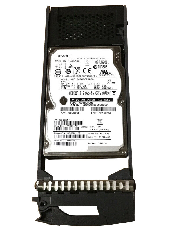 Жесткий диск Network Appliance X422A-R5 600Gb SAS 2,5" HDD