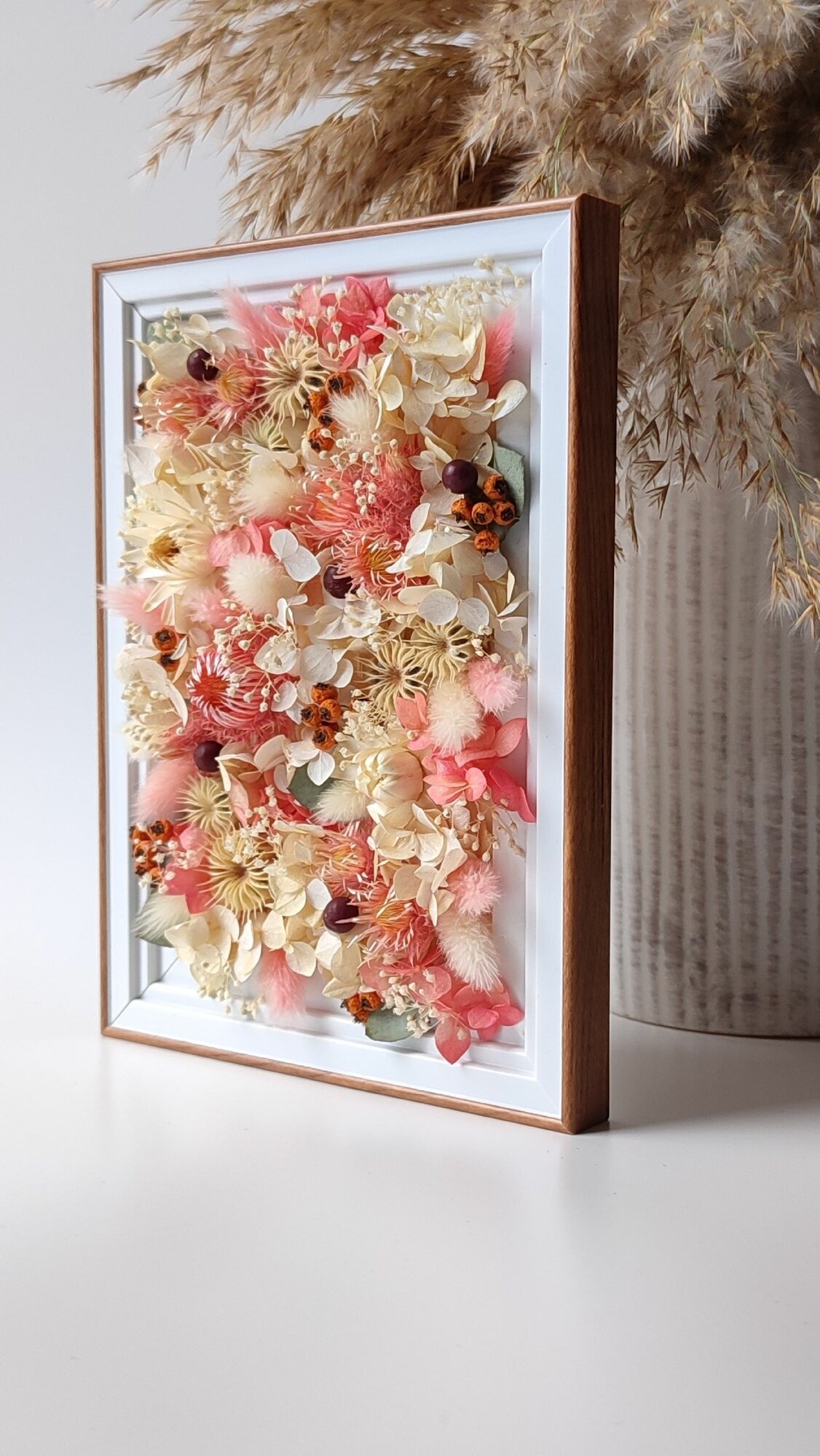 Панно из сухоцветов " Магия природы"