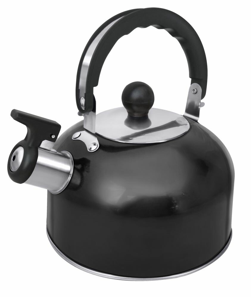 HOME ELEMENT HE-WK1602 NEW черный жемчуг чайник со свистком 2 л
