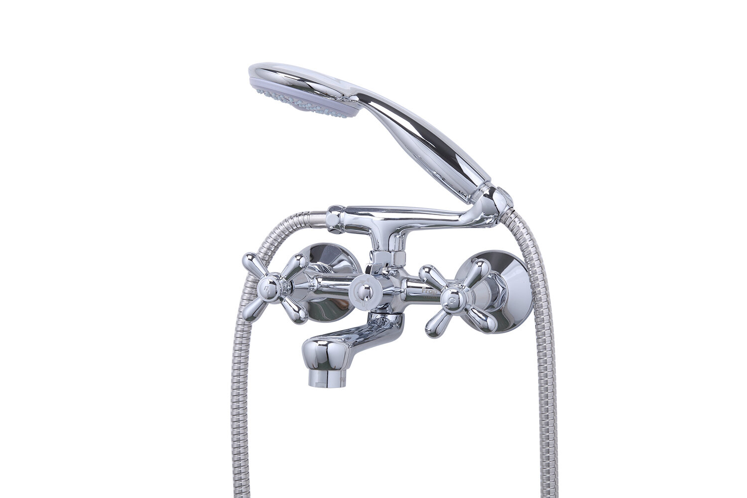 Смеситель для ванны двухвентильный Frap F3025, хром