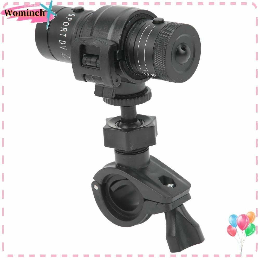 Видеорегистратор на мотоцикле Wominch 1080p Full HD с 120° широким объективом, алюминиевый корпус IPX4, 1050 мАч