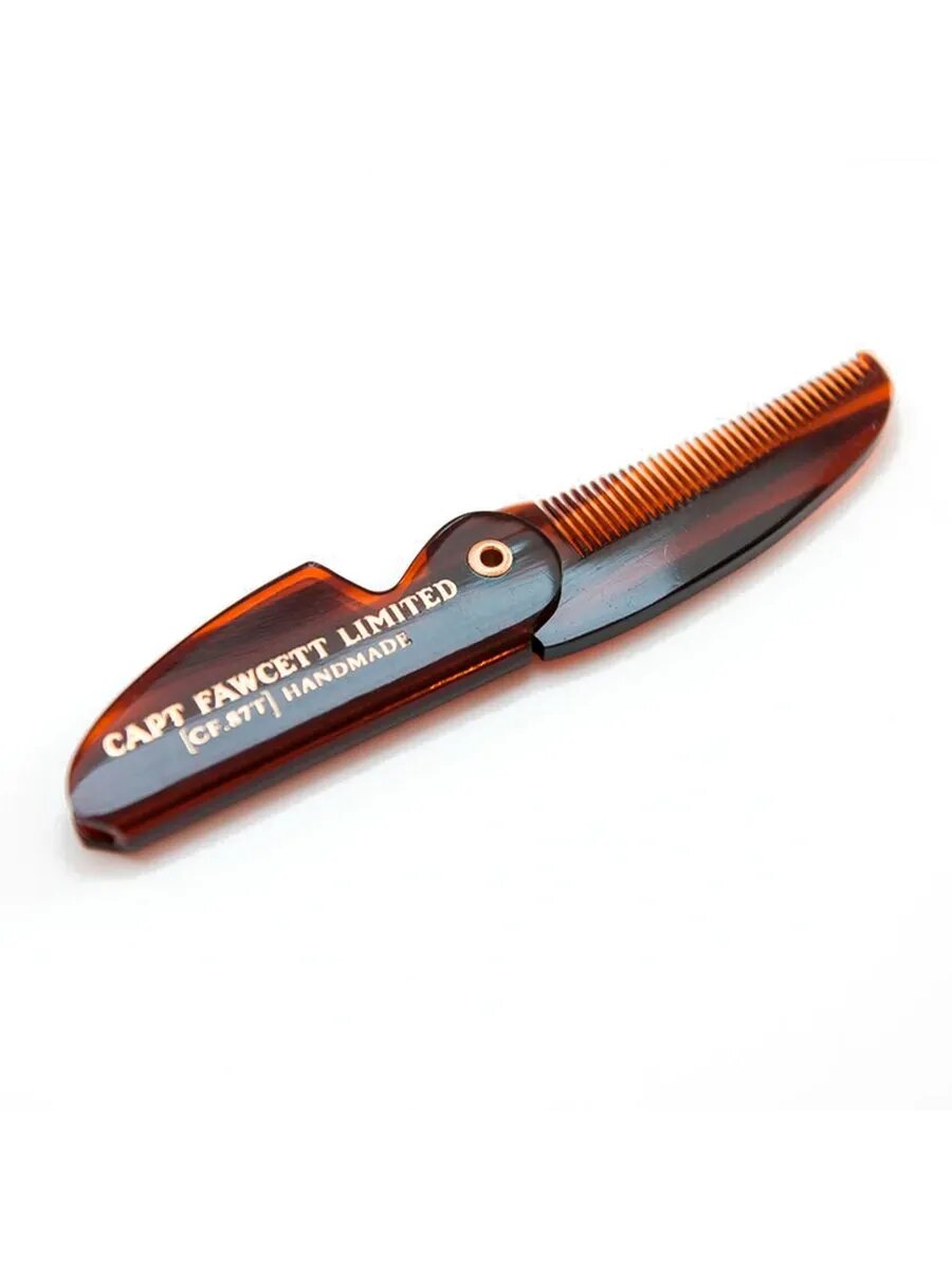 CAPTAIN FAWCETT Mustash Brush Складная расческа для у 1 шт