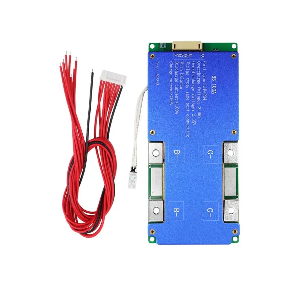 Плата защиты LiFePO4 8S 100ABMS