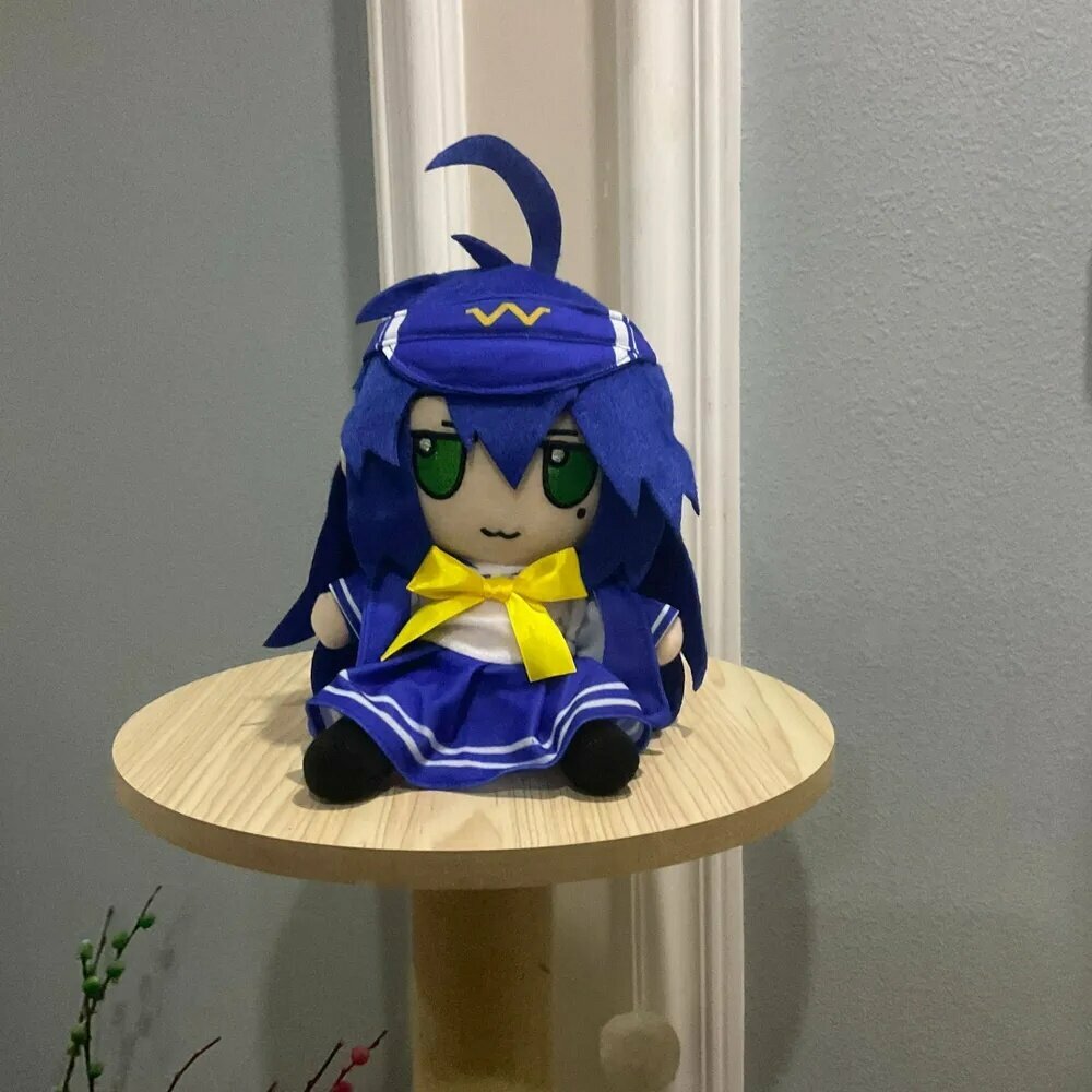 Игрушка мягкая аниме Счастливая звезда Коната Изуми/ Lucky Star Konata Izumi плюшевая игрушка 20 cm