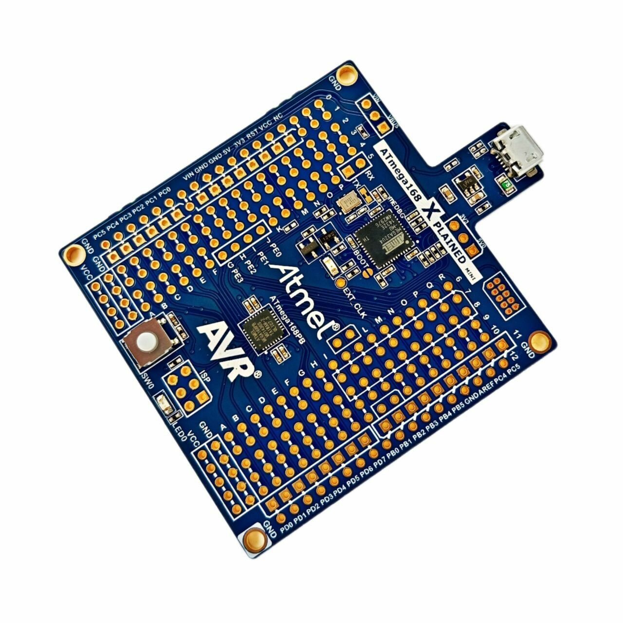 1 шт Atmega168PB-XMINI Отладочный набор плата Atmel
