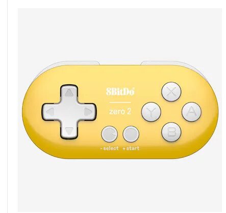 8Bitdo Zero2 беспроводной Bluetooth мини-джойстик для мобильных устройств, ПК, рисования, Nintendo Switch, желтый цвет