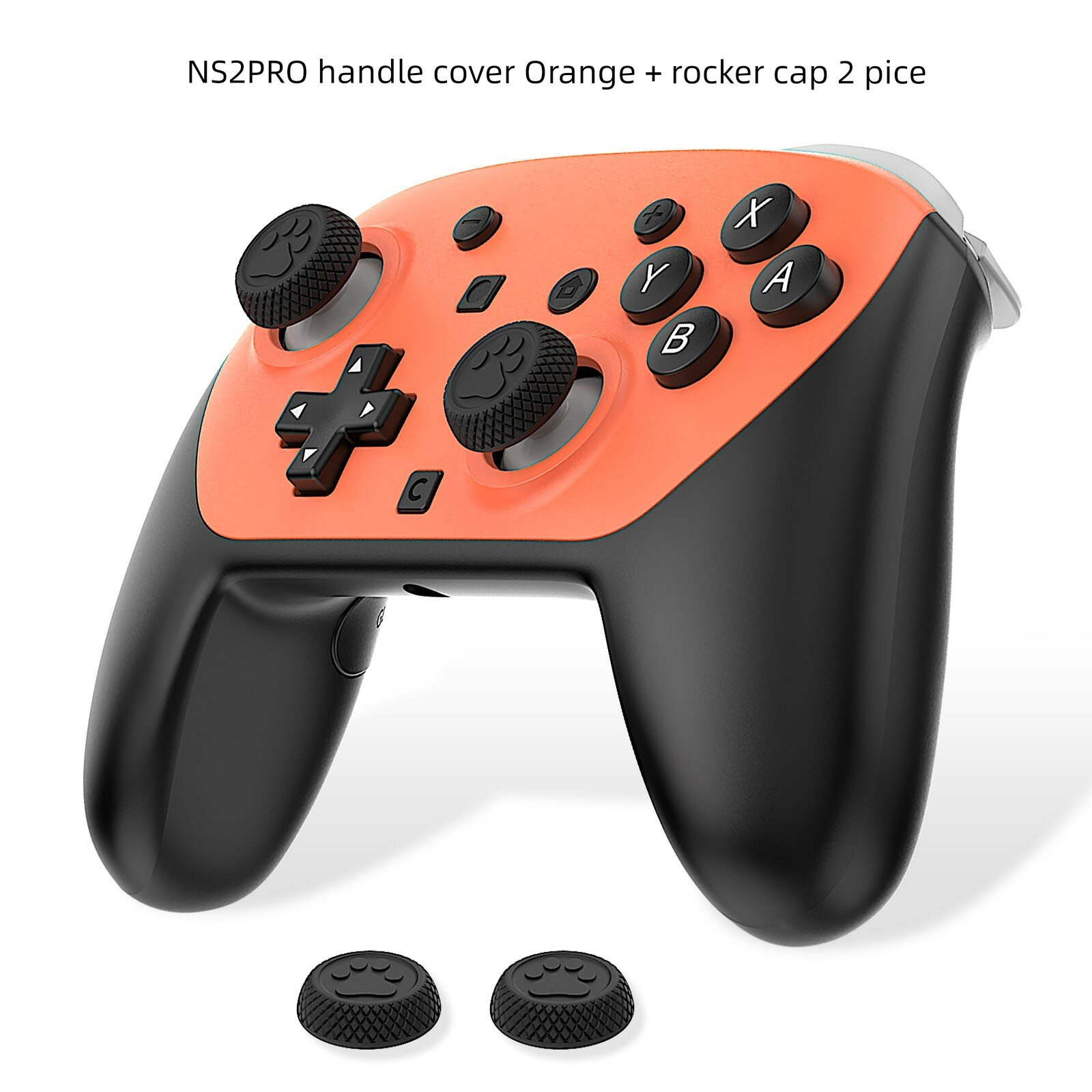 JYS-NS2326 Оранжевая заменяемая панель для контроллера Nintendo Switch 2 Pro