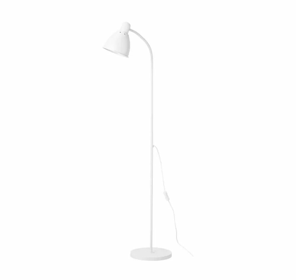 IKEA Напольный светильник алюминий LERSTA Икея, 131 см 001.106.40-LI
