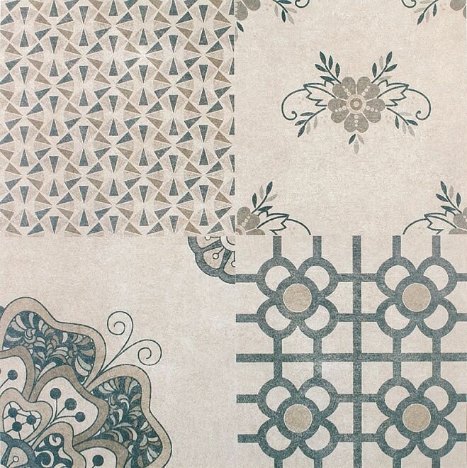 Керамический гранит KERAMA MARAZZI SG614320R Королевская дорога обрезной Орнамент беж 60х60x9 Цена за 1/уп