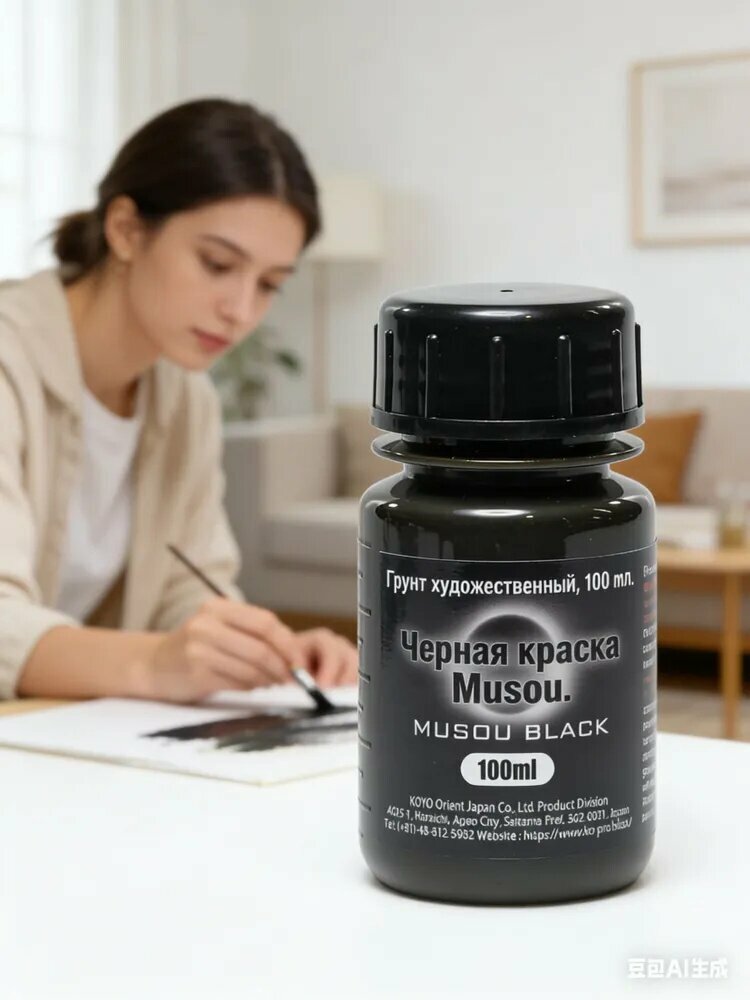 Грунт художественный 1 шт, 100 мл./ 100 г.