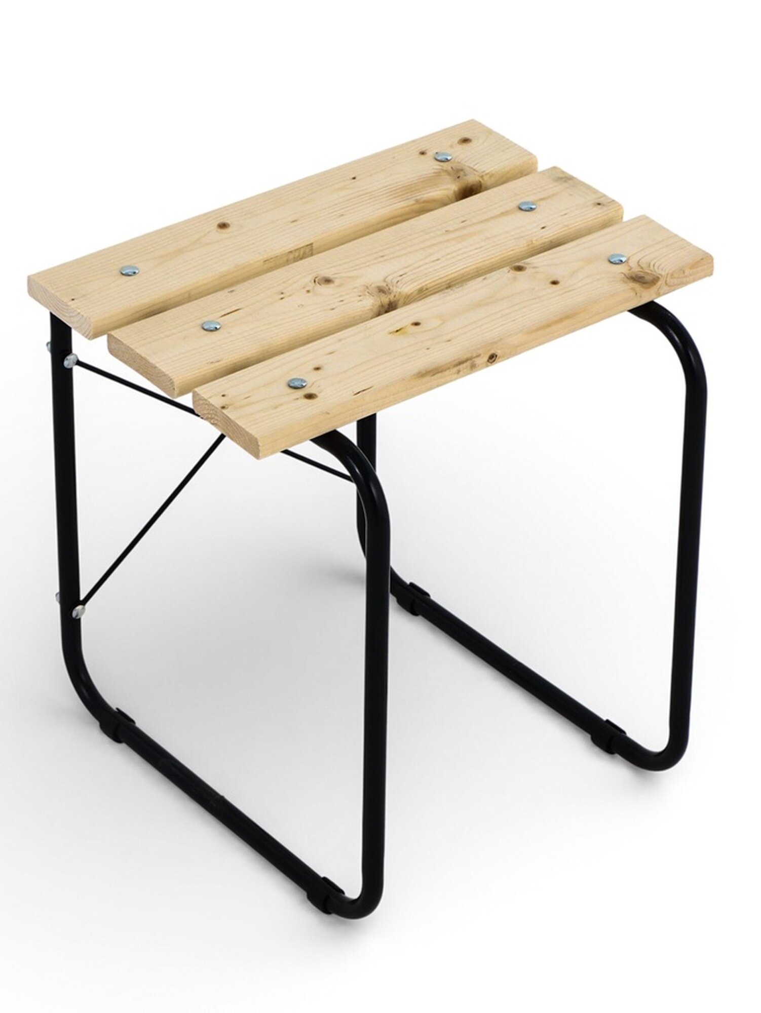 Табурет садовый «Кантри», 47.5×44×42.5 см, деревянный, для дачи