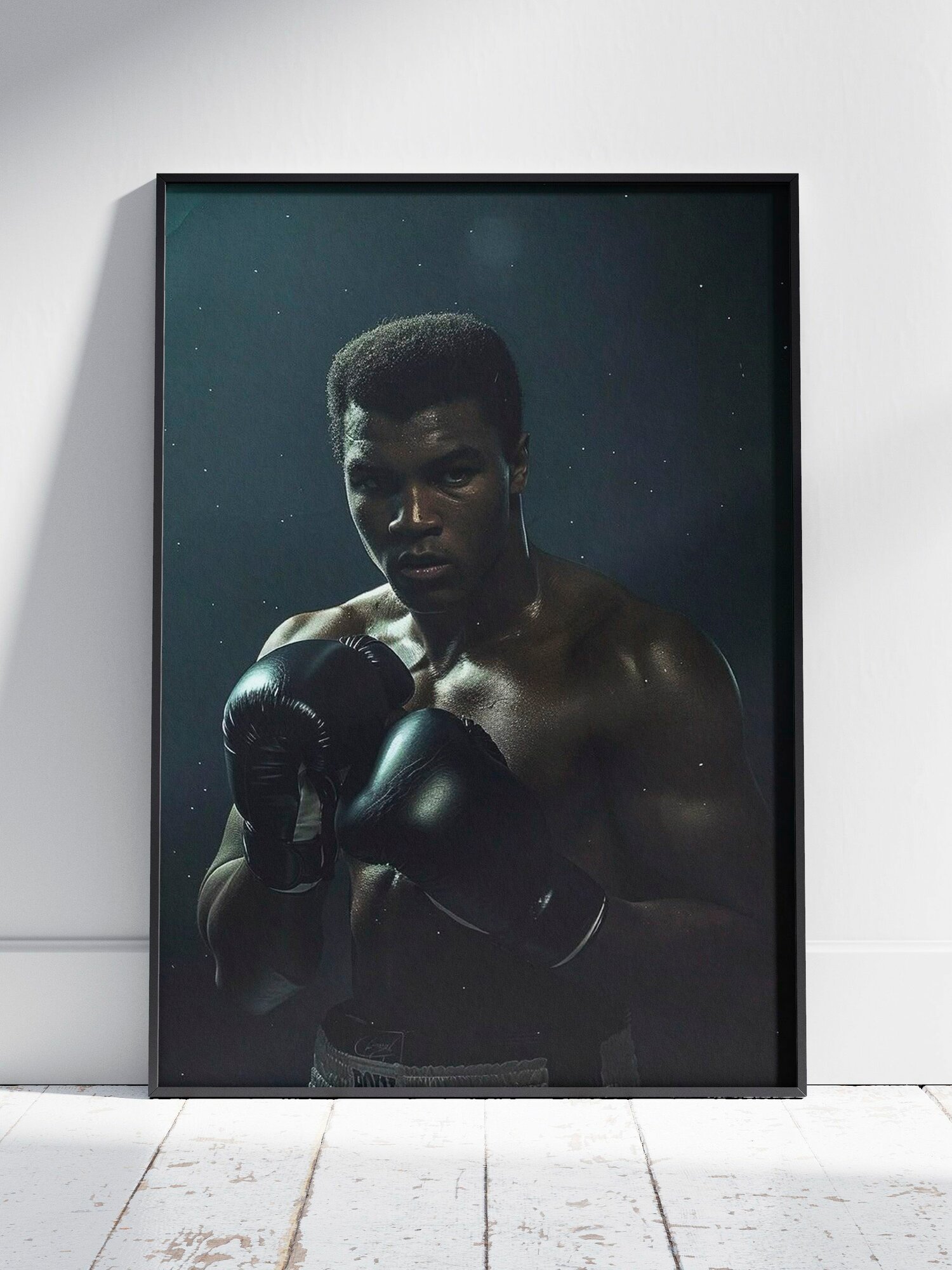 Плакат на стену для интерьера Легенды Бокса (Мухаммед Али - Muhammad Ali 20) - Постер по спорту и физической активности формата A4 (21x30 см)