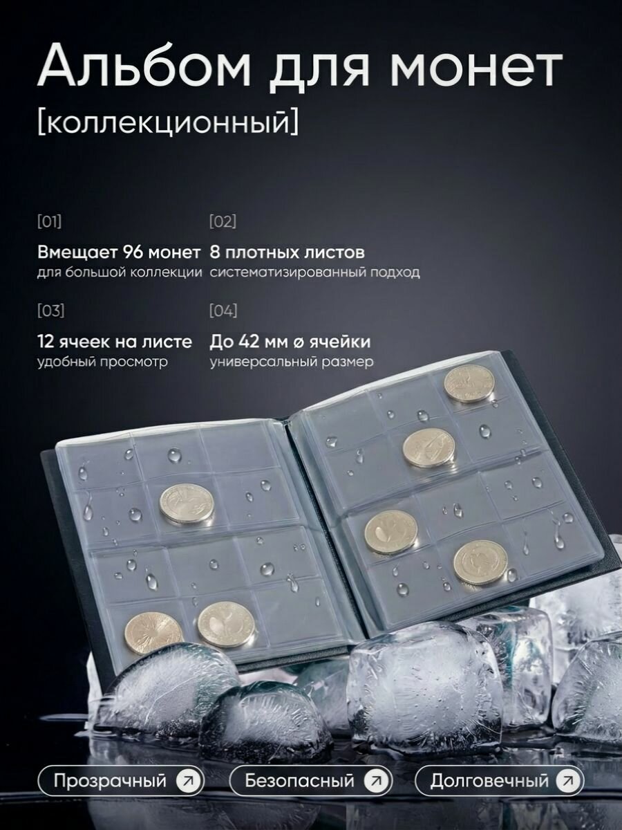 Альбом для монет Coins на 96 монет