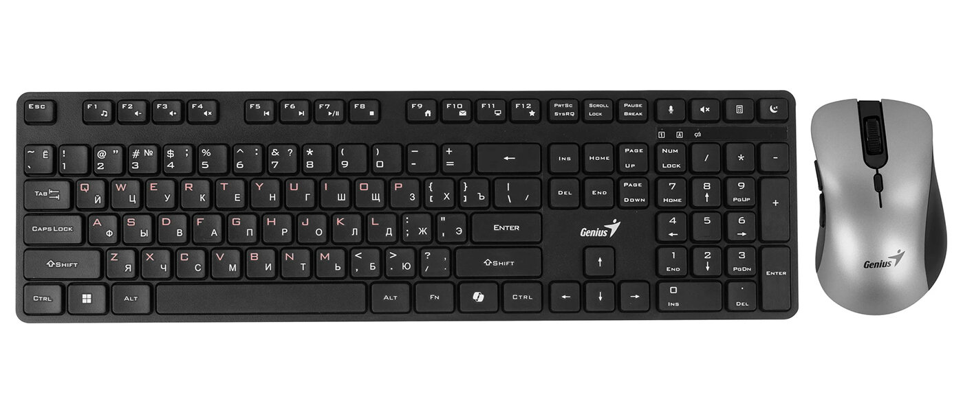 Клавиатура + мышь беспроводные Genius KM-8216S RU