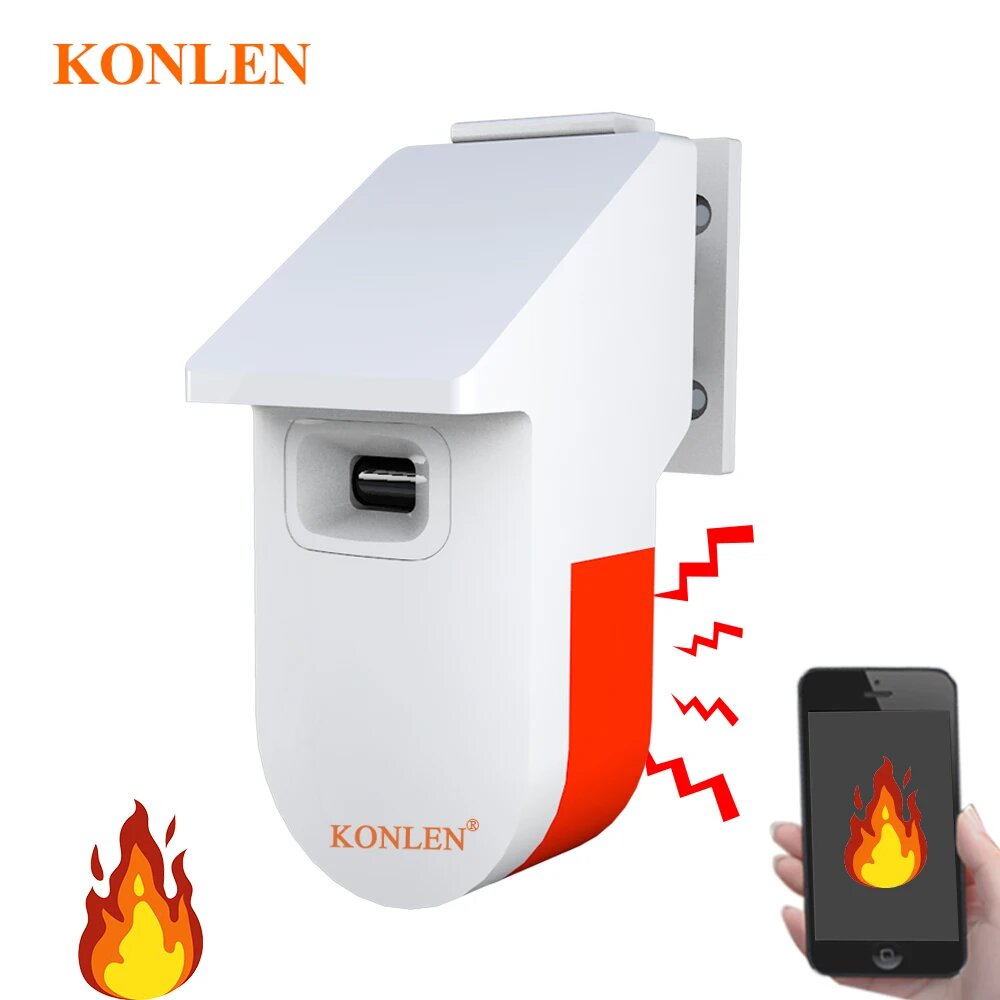 KONLEN WIFI УФ-детектор пламени для умного дома