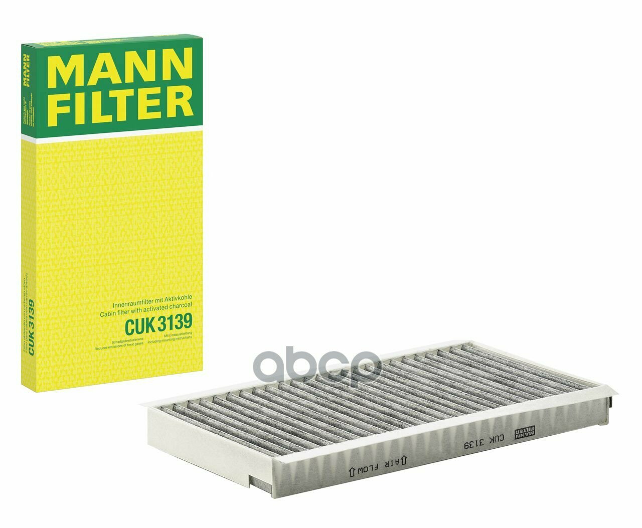 Фильтр салона [угольный] BMW E60 MANN-FILTER арт. CUK3139