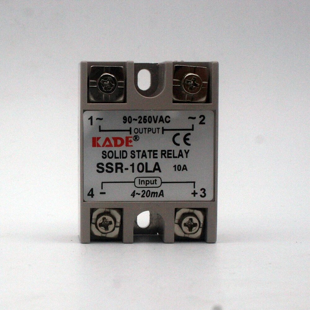Твердотельное реле SSR-10LA 10A 90-260VAC 4-20mA