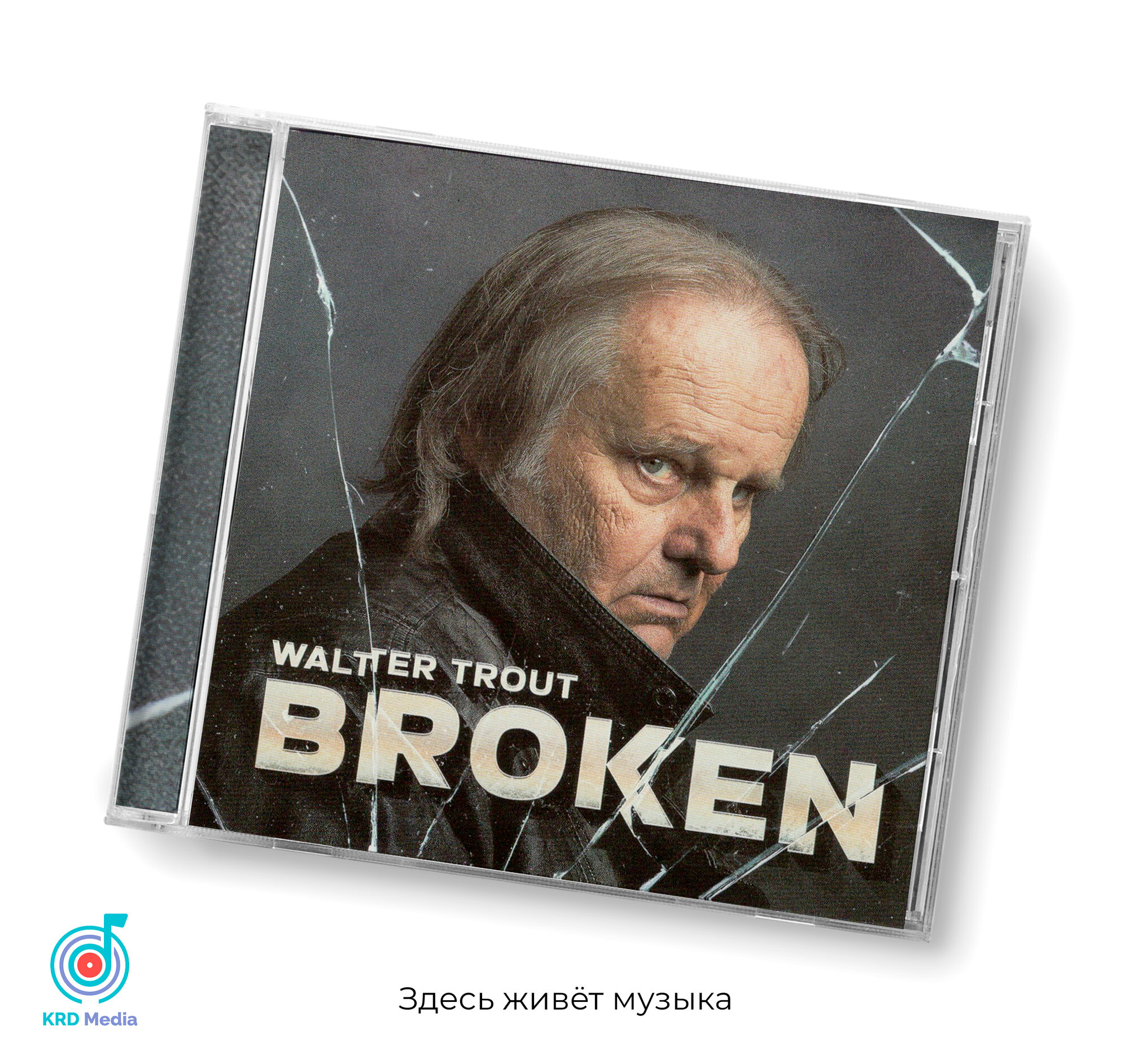 WALTER TROUT - Broken, 2024, 12-page, CD-Аудио (BLUES/ROCK)