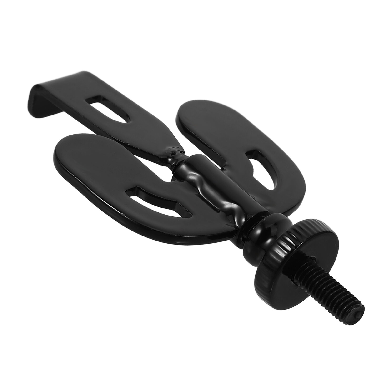 Портативный противоугонный дверной стопор для гостиничных дверей (классическая модель дверного стопора (черный))