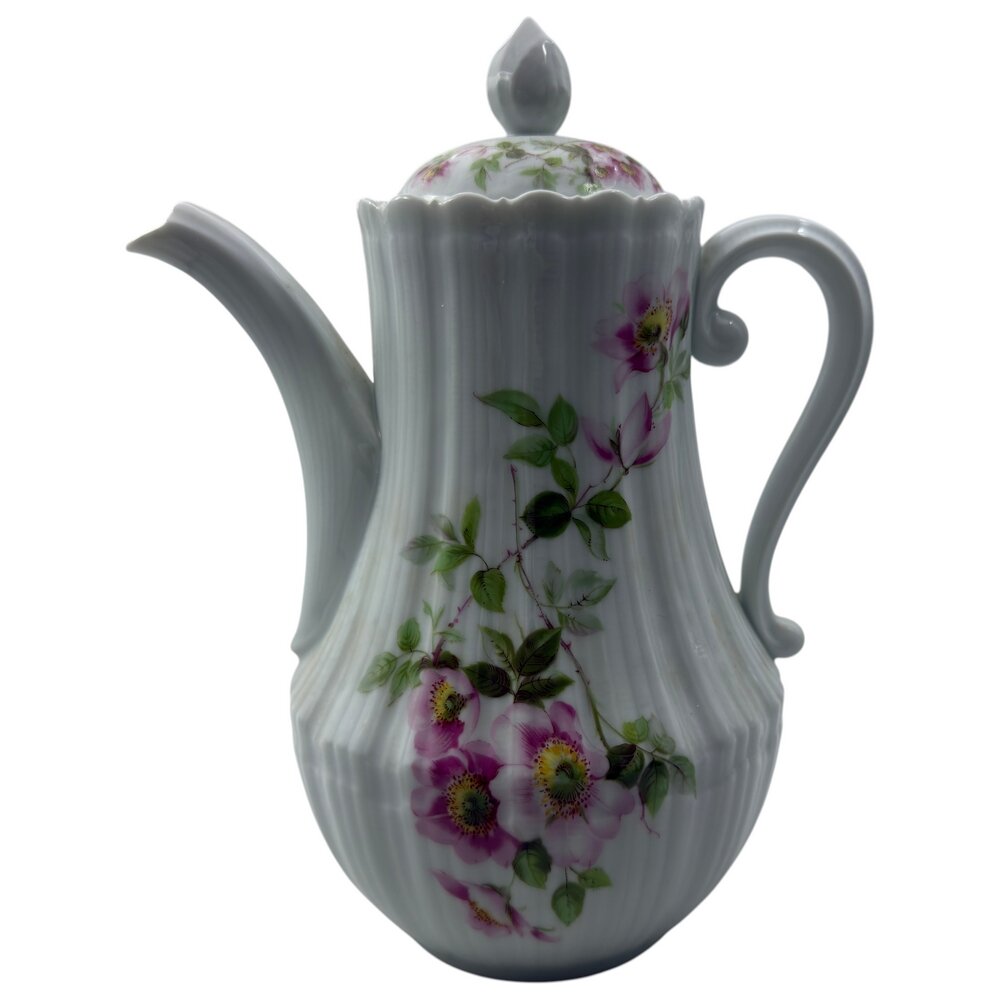 Кофейник "Rosa gallica", 1.2 л, 1950-1960 г, Giraud (Жиро), Лимож, Франция