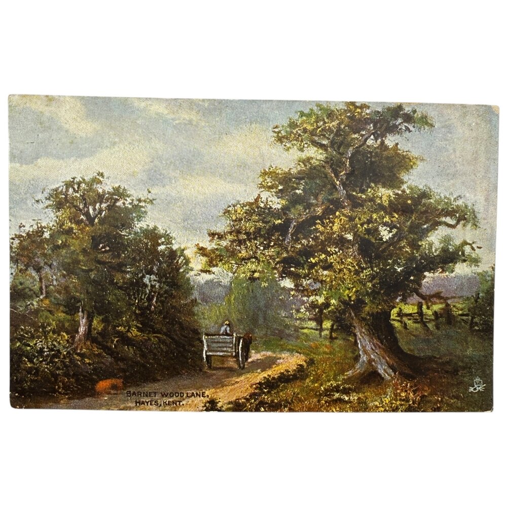 Почтовая открытка "Живописная Англия" 1904-1915 гг. Raphael Tuck & Sons. Великобритания
