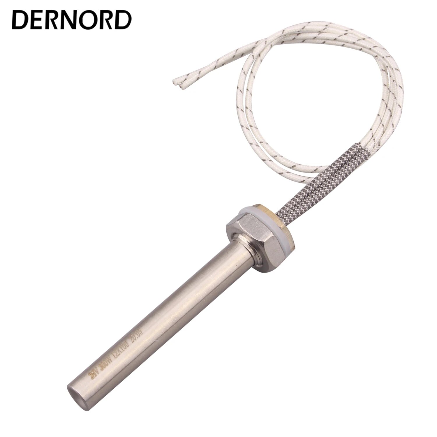 Погружной водонагреватель DERNORD 24В, 200W, 12x100mm