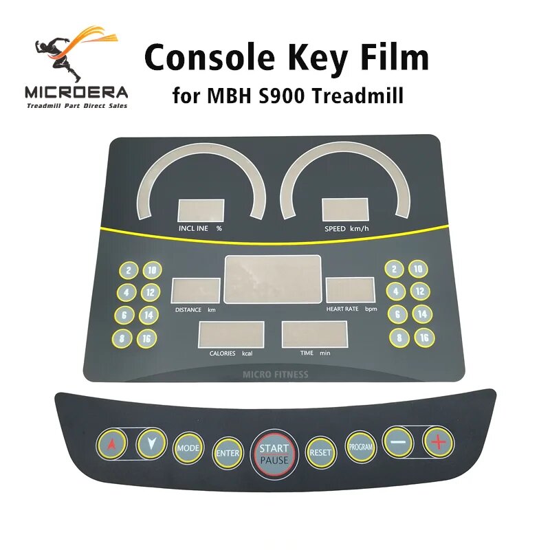 Пленка для консоли MBH S900, комплект 1 шт, цвет A и B