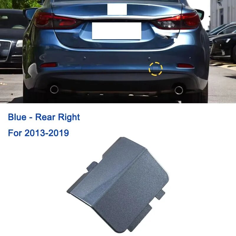 Крышка буксировочного крюка MAZDA 6 Atenza Blue Right 2013-2019