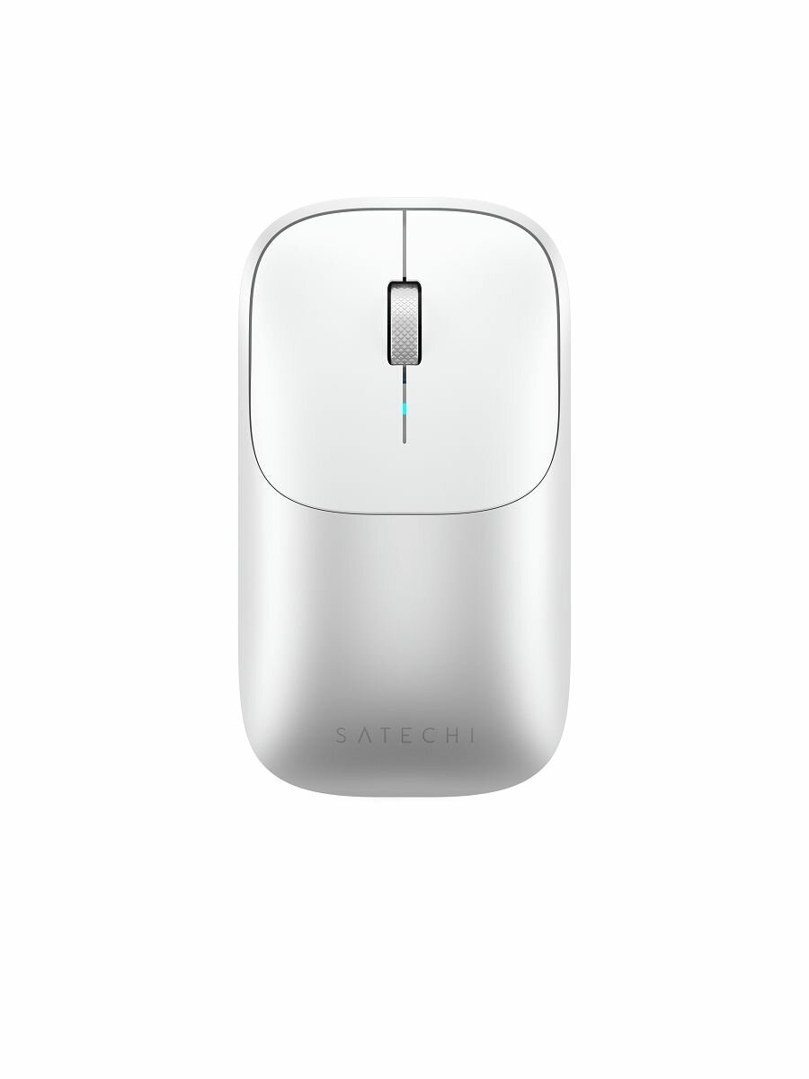 Беспроводная компьютерная мышь Satechi Slim EX Wireless Multi-Mode Mouse BT&GHz. Цвет: серебристый