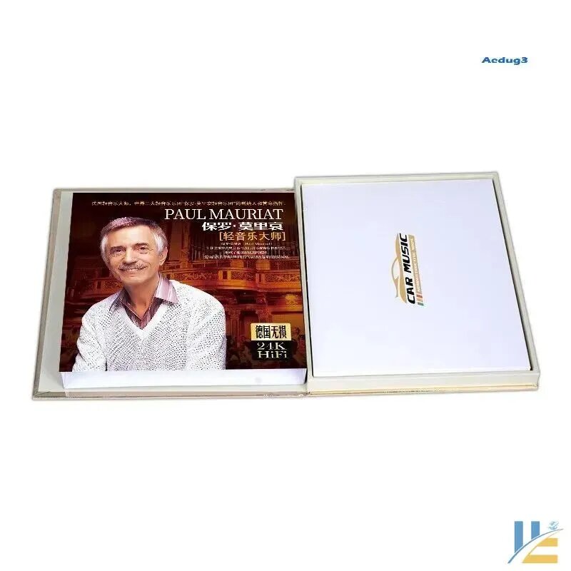 CD диск Paul Mauriat - Поль Мориа. Мастер легкой музыки, CD 3 диска, импортное издание из Китая — фото 1