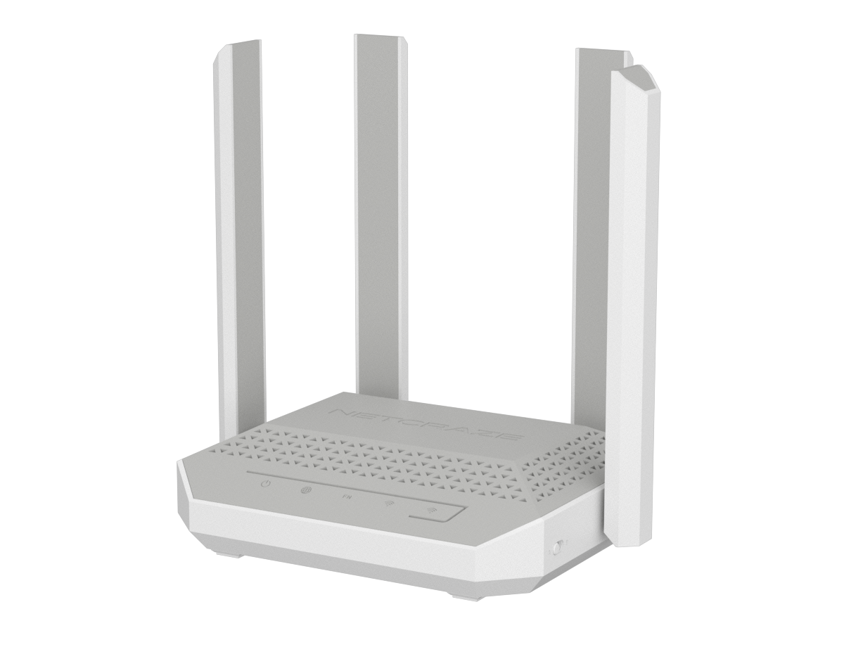 Маршрутизатор Netcraz Sprinter NC-3711, 1000 Мбит/с, Web-интерфейс, DHCP-сервер
