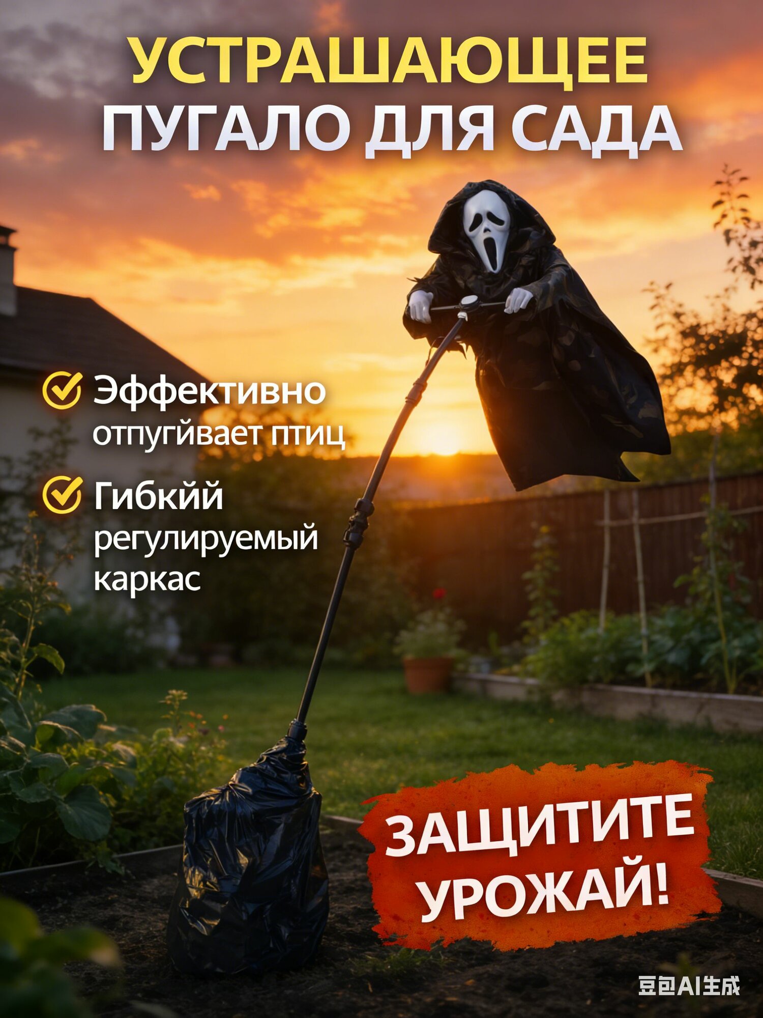 Пугало садовое