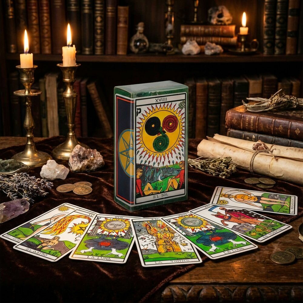 Карты Таро "Fournier Esoteric Tarot" Fournier / Эзотерическое Таро 63476