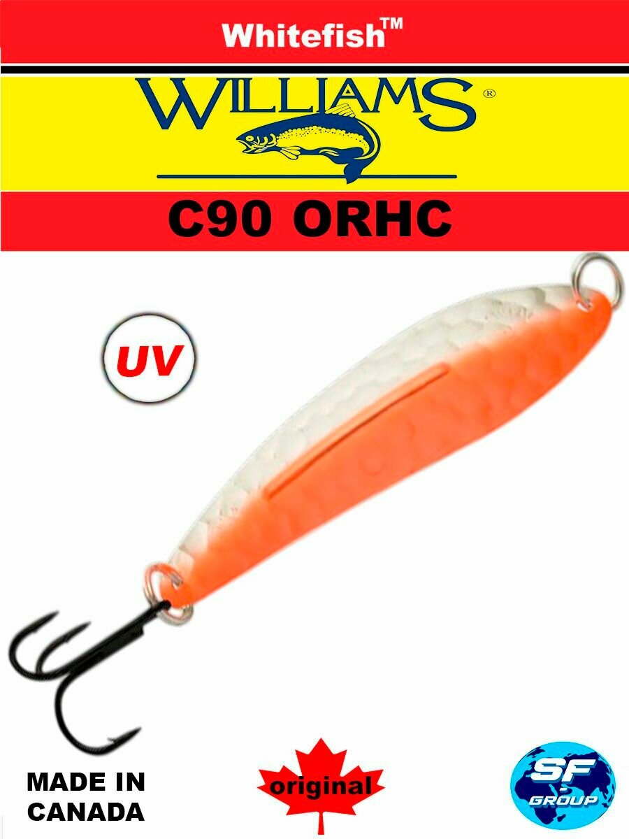 Блесна Williams Whitefish C90 ORHC