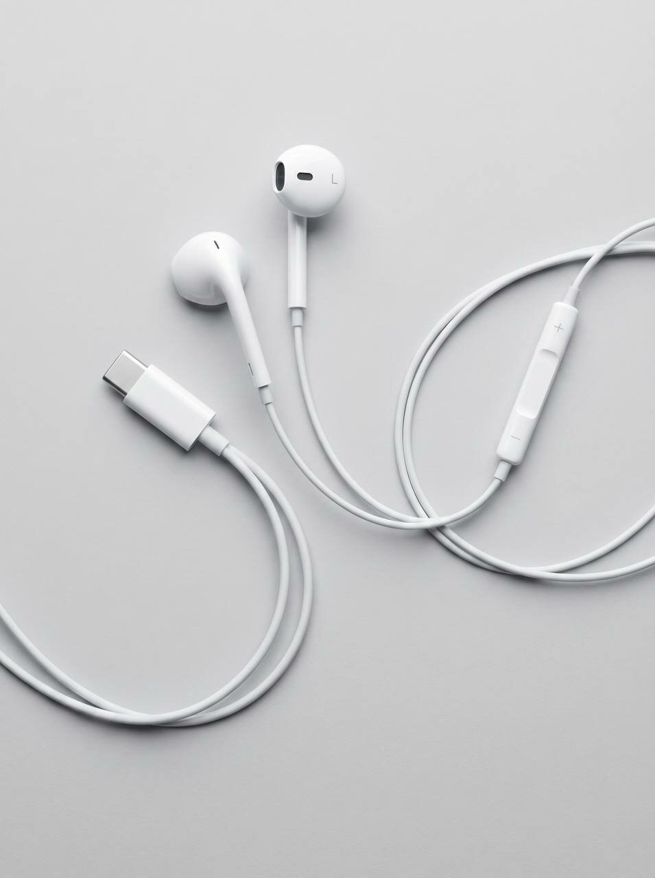Наушники Apple EarPods, вкладыши, проводные, разъем USB Type-C оригинал
