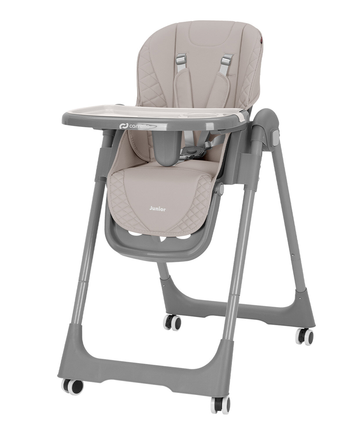 Стульчик для кормления "Carrello Junior" CRL-1412, бежевый, для детей от 1 до 4 лет