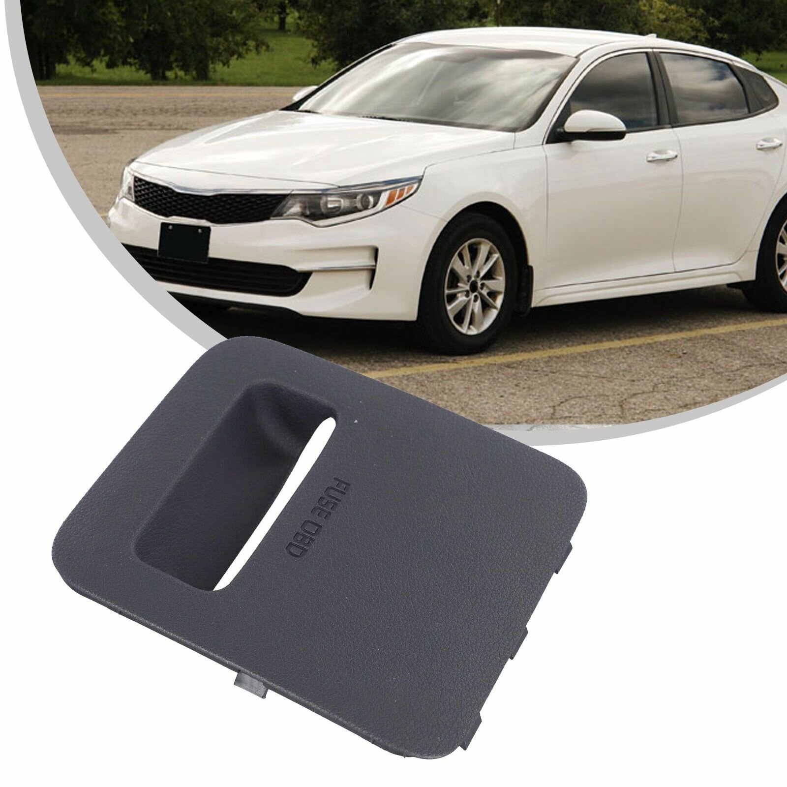 Крышка предохранителя Kia Optima 2016-2020 84756-D5000WK внутренняя черная ABS для замены в блоке предохранителей