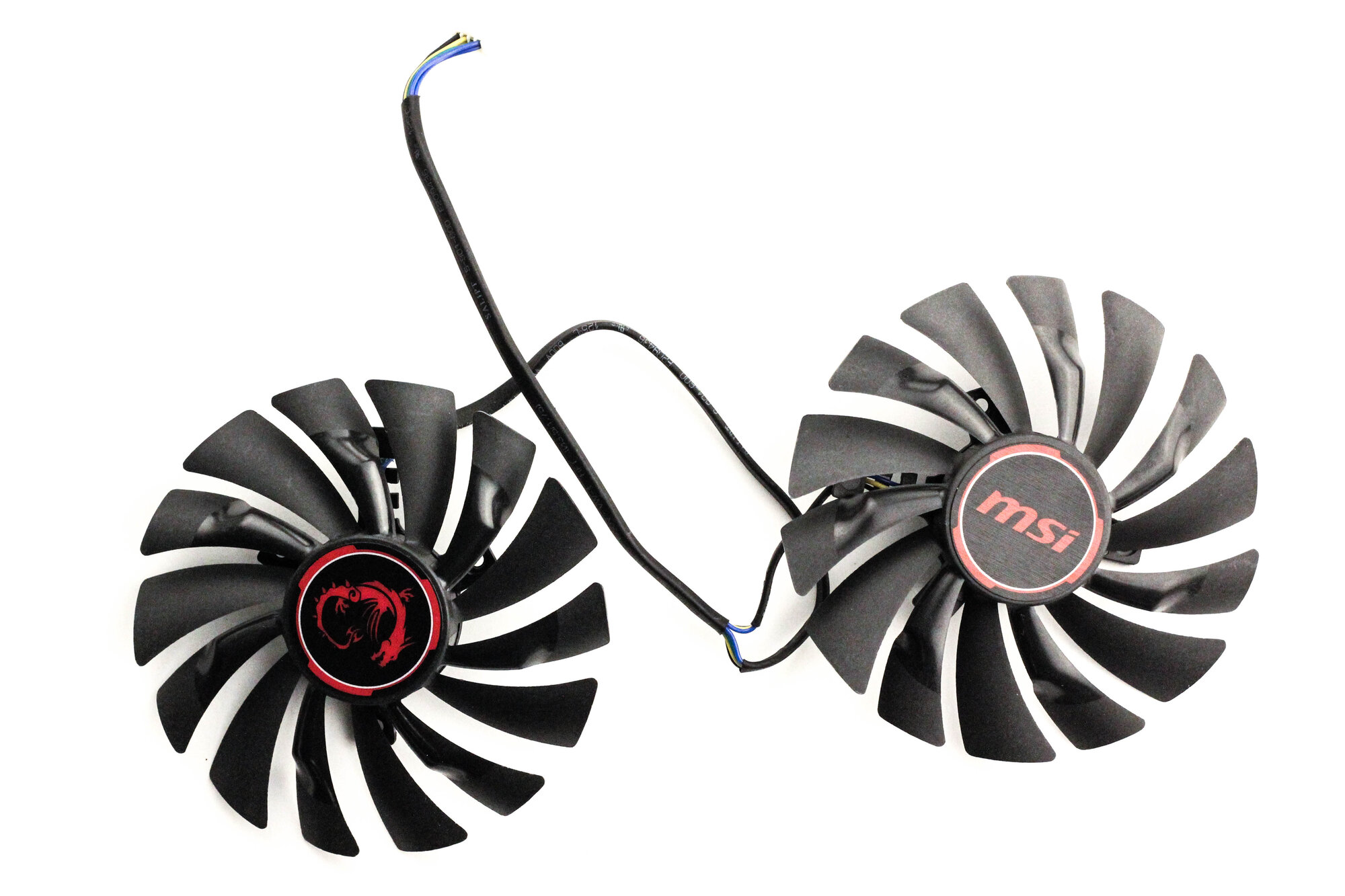Вентилятор для Gigabyte RX470 MSI GTX1080Ti RX570 RX580 4pin мама 88мм p/n: PLD10010S12HH