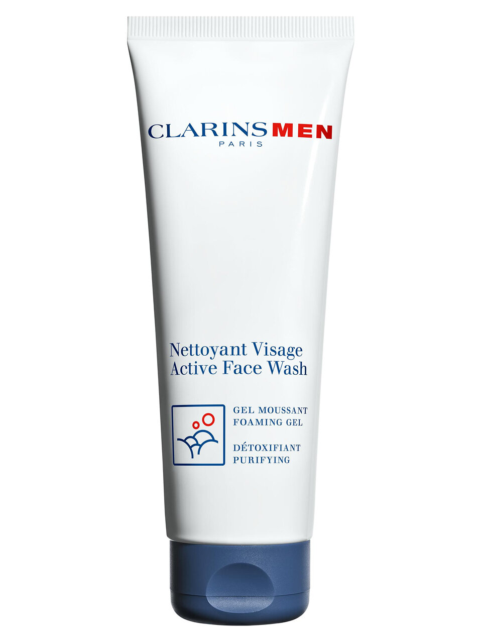CLARINS Очищающий гель для умывания MEN Nettoyant Visage 125мл