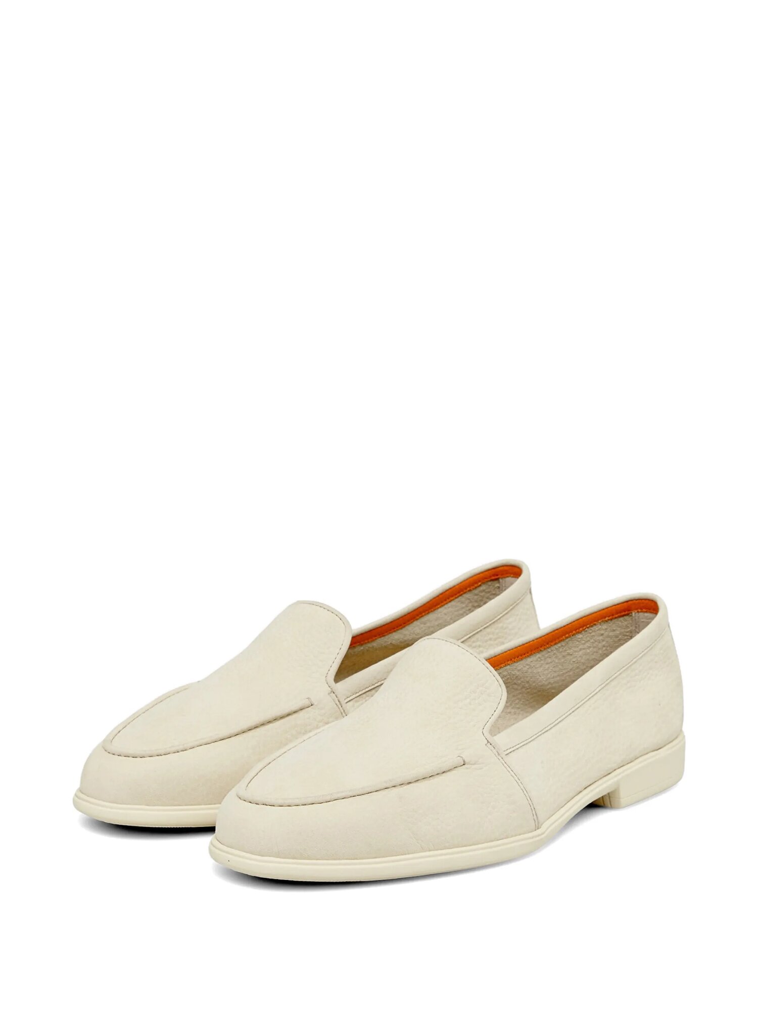 Лоферы Santoni Grain-texture loafers, размер 38.5, разноцветный — фото 1