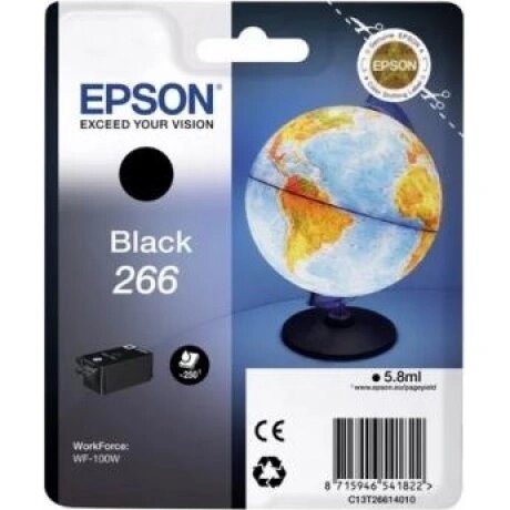 Картридж Epson T266 черный C13T26614010