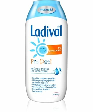 Средство солнцезащитное Ladival Kids, молочко после загара, 200 мл