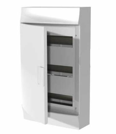 Щиток настенный ABB Mistral41 36М белая дверь 3ряда 1SPE007717F9974