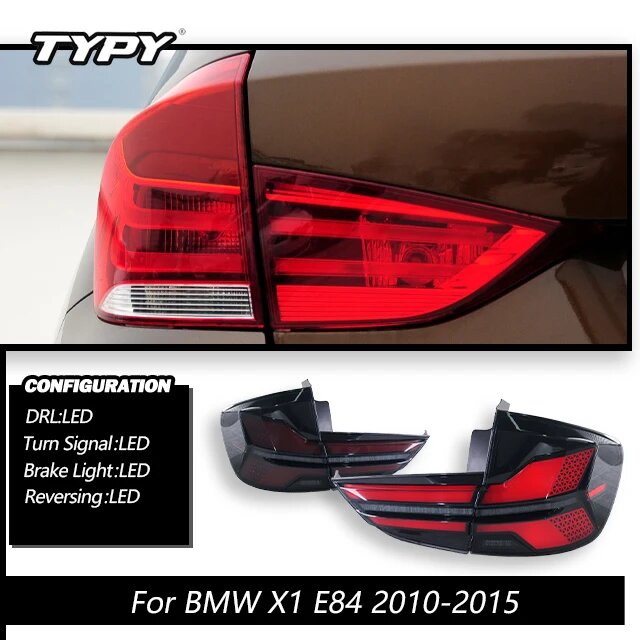 TYPY Автомобиль для BMW X1 E84 Фаркоп 2010-2015 Улучшение Модификация до Нового DRL Динамический поворотный сигнал LED Фаркоп Автомобильные аксессуары