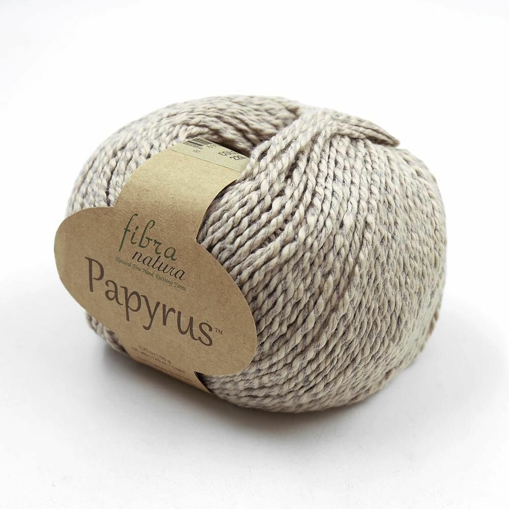 Пряжа Fibra Natura Papyrus 229-22 (5 мотков по 50г/120м) бежевый