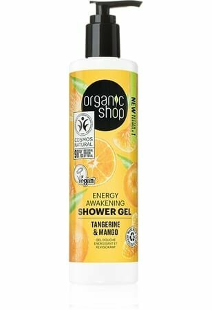 Средство для душа Organic Shop Tangerine & Mango, гель, фруктовый аромат, 280 мл